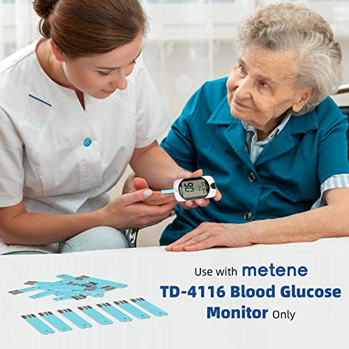 Metene TD-4116 Blood Glucose Test Strips, 200 Count Test Strips for Di