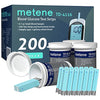 Metene TD-4116 Blood Glucose Test Strips, 200 Count Test Strips for Di