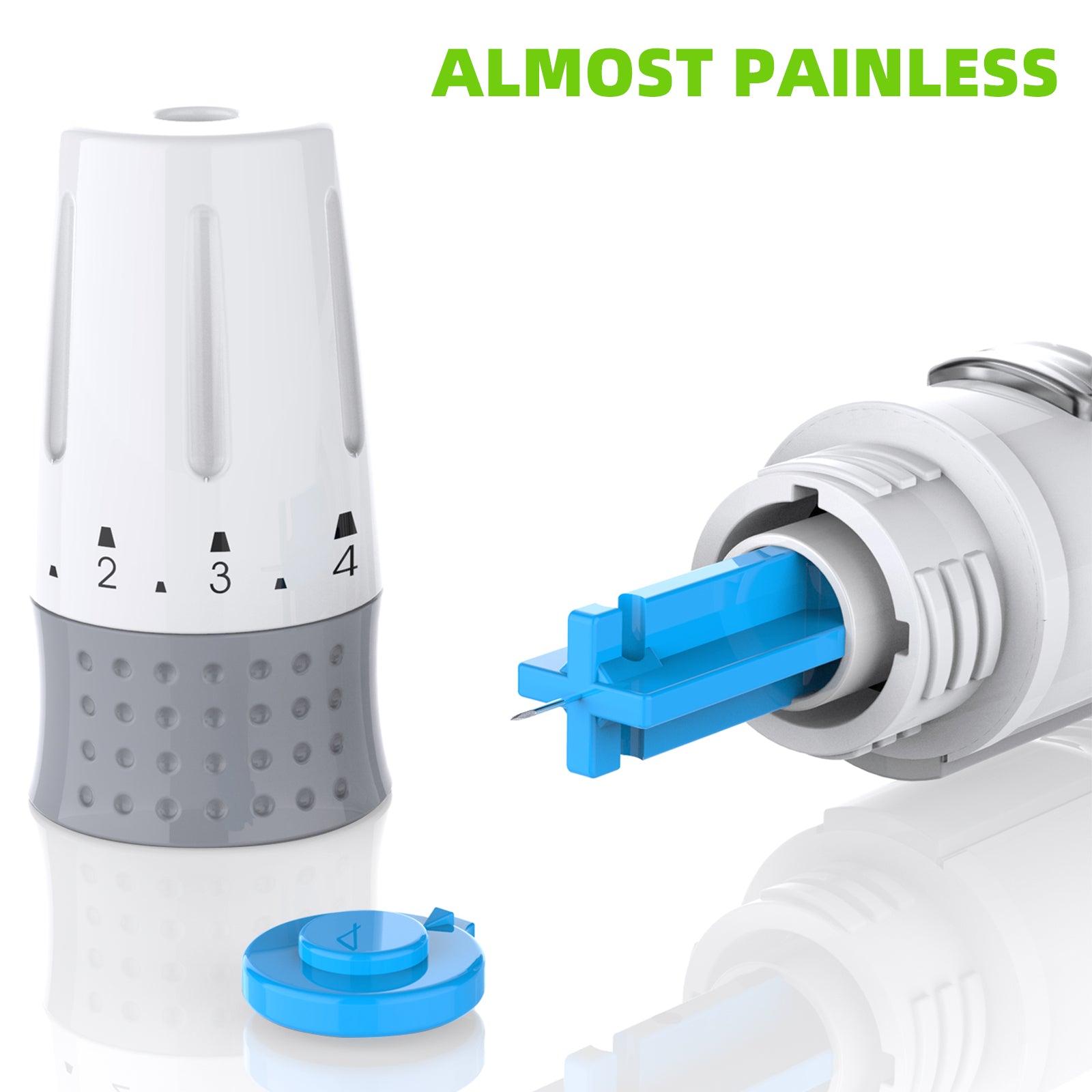 Metene Blood Lancets, 300 Count 30G Diabetic Lancets, Disposable Twist